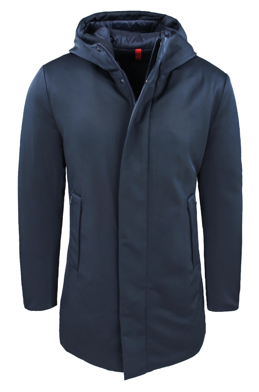 Giubbotto uomo Invernale casual Blu scuro Giacca lunga Piumino Parka da ... Giubbotto uomo Invernale casual Blu scuro Giacca lunga Piumino Parka da ...