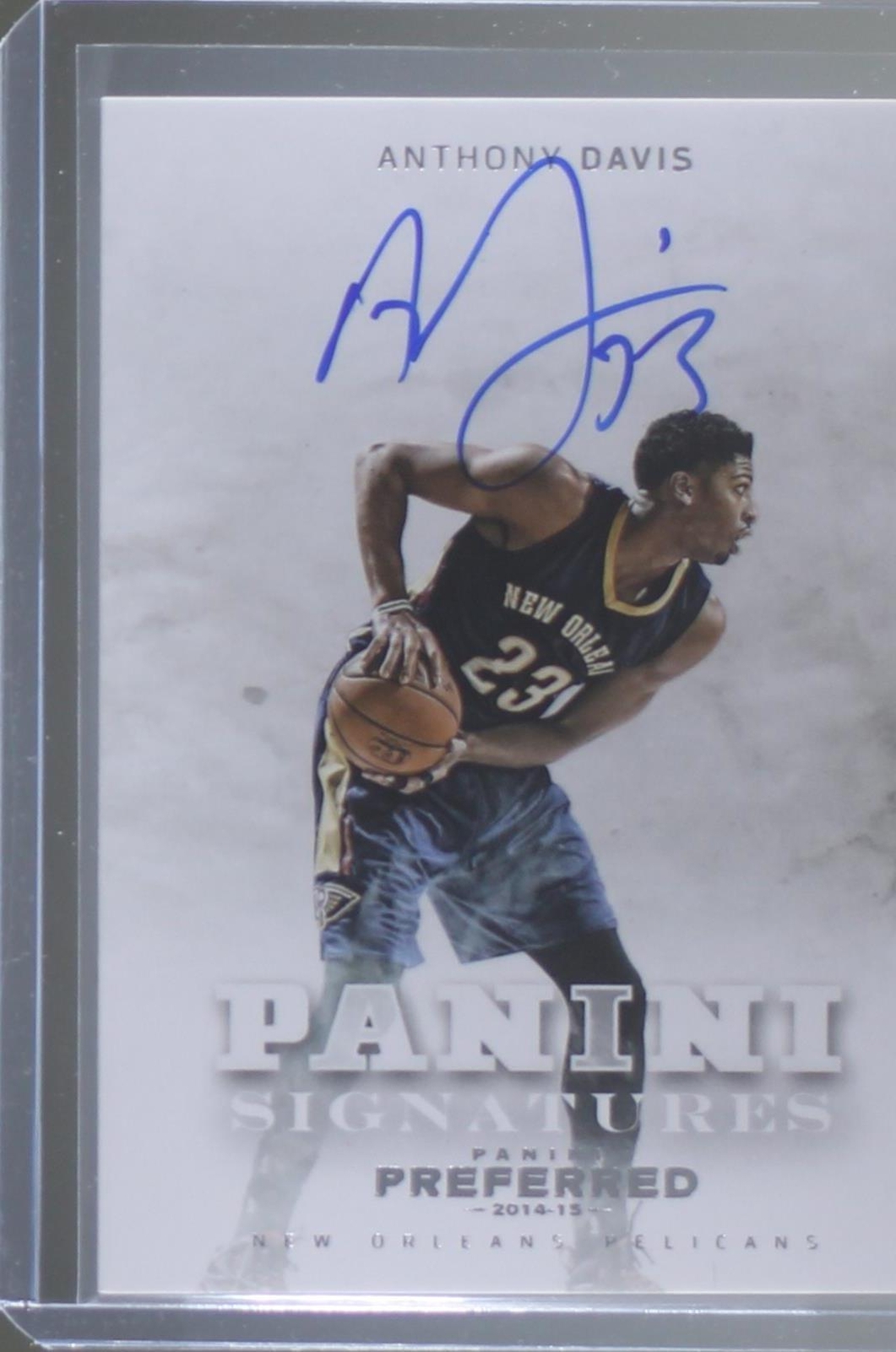 2014-15 Panini Preferred - Panini Signatures #409 Anthony Davis /30 (AU ...