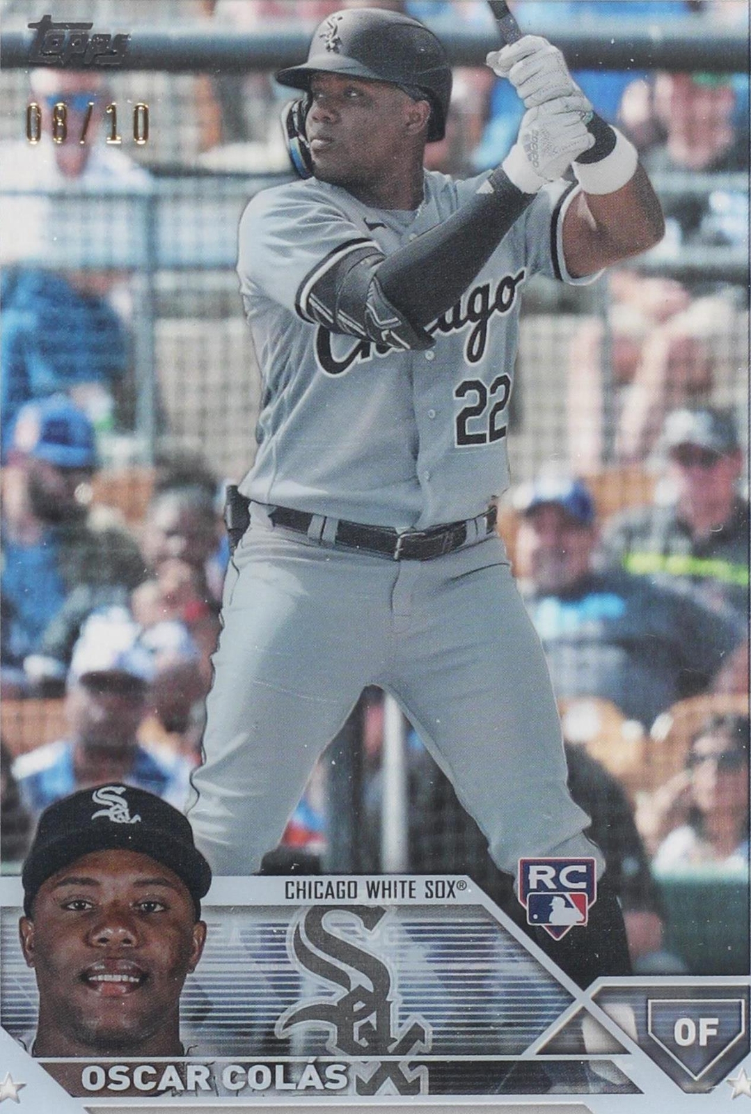 2023 Topps Series 2 - Clear #545 Oscar Colas /10 (RC) for sale online ...