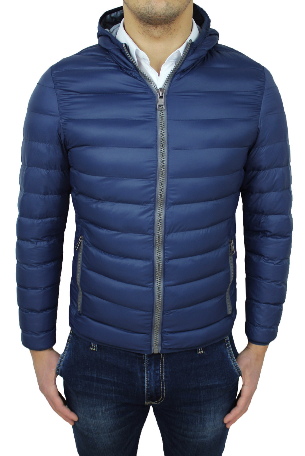 GIUBBOTTO PIUMINO UOMO DIAMOND CASUAL BLU SLIM FIT GIUBBINO GIACCA CON ... GIUBBOTTO PIUMINO UOMO DIAMOND CASUAL BLU SLIM FIT GIUBBINO GIACCA CON ...