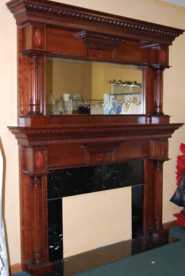 Fireplaces & Mantels - Cherry Mantel - Vatican