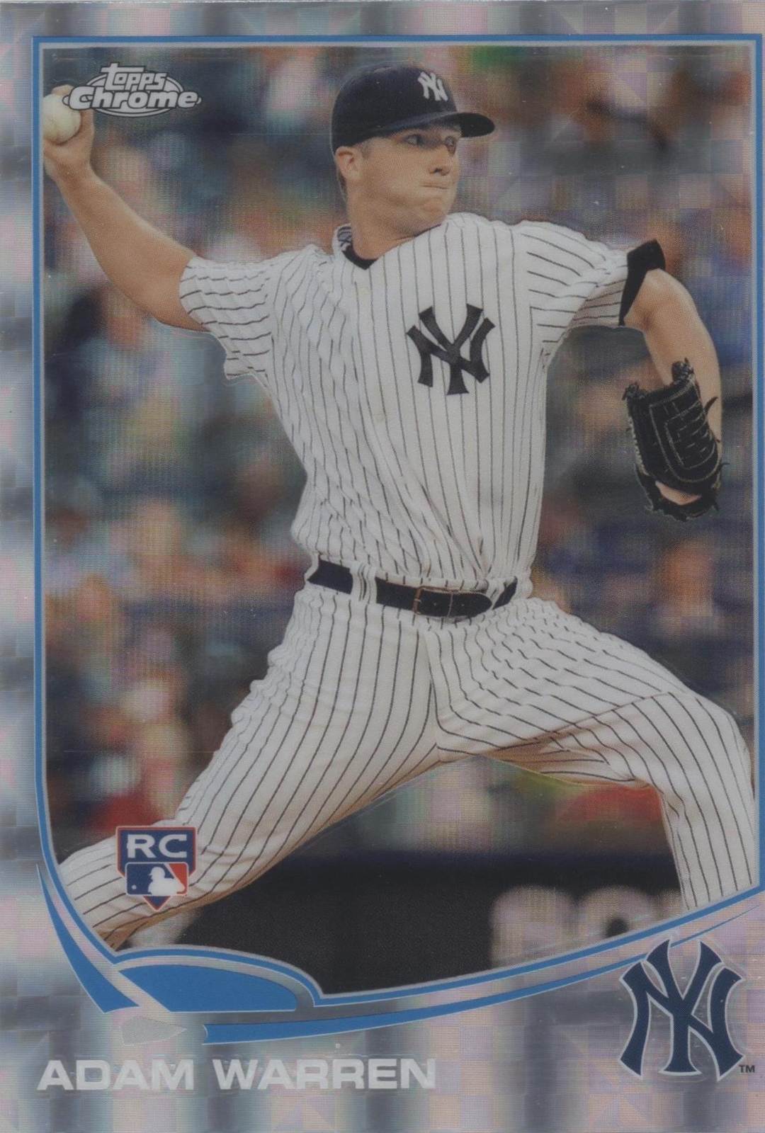 2013 Topps Chrome - X-Fractor #30 Adam Warren (RC) for sale online | eBay
