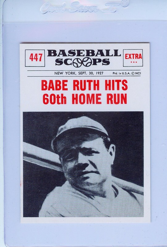 Babe Ruth Baseball Cards