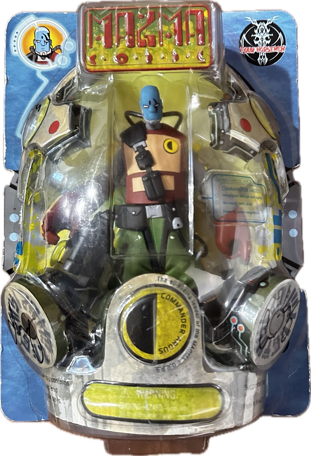 Yahoo!オークション - Magma Corps Commander Argus Figure New Sealed...