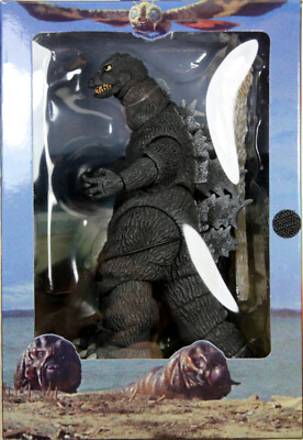 GODZILLA 1964 MOTHRA GODZILLA DELUXE ACTION FIGURE NECA 293605571290