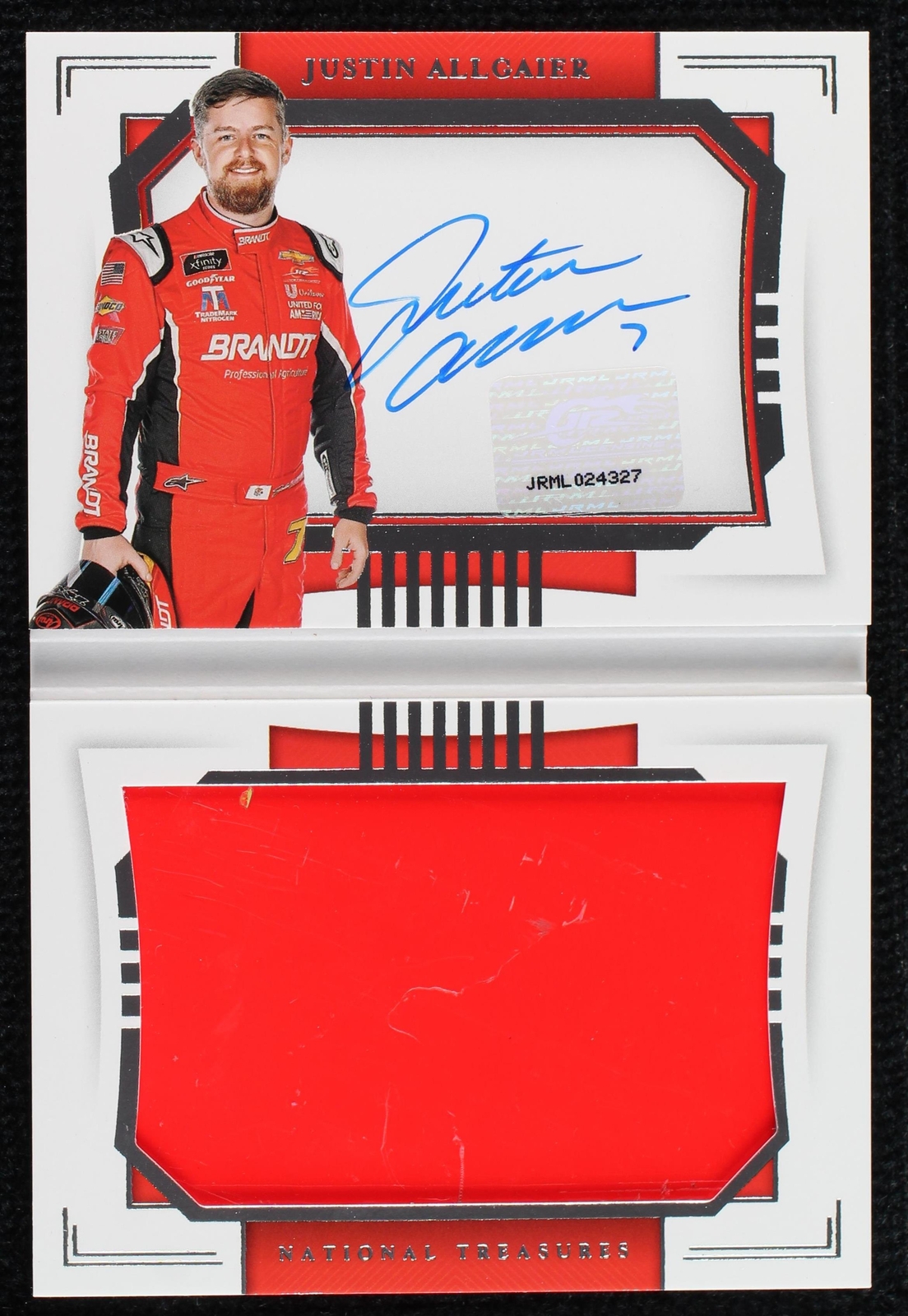 2021 Panini National Treasures - Jumbo Sheet Metal Signature Booklet # ...