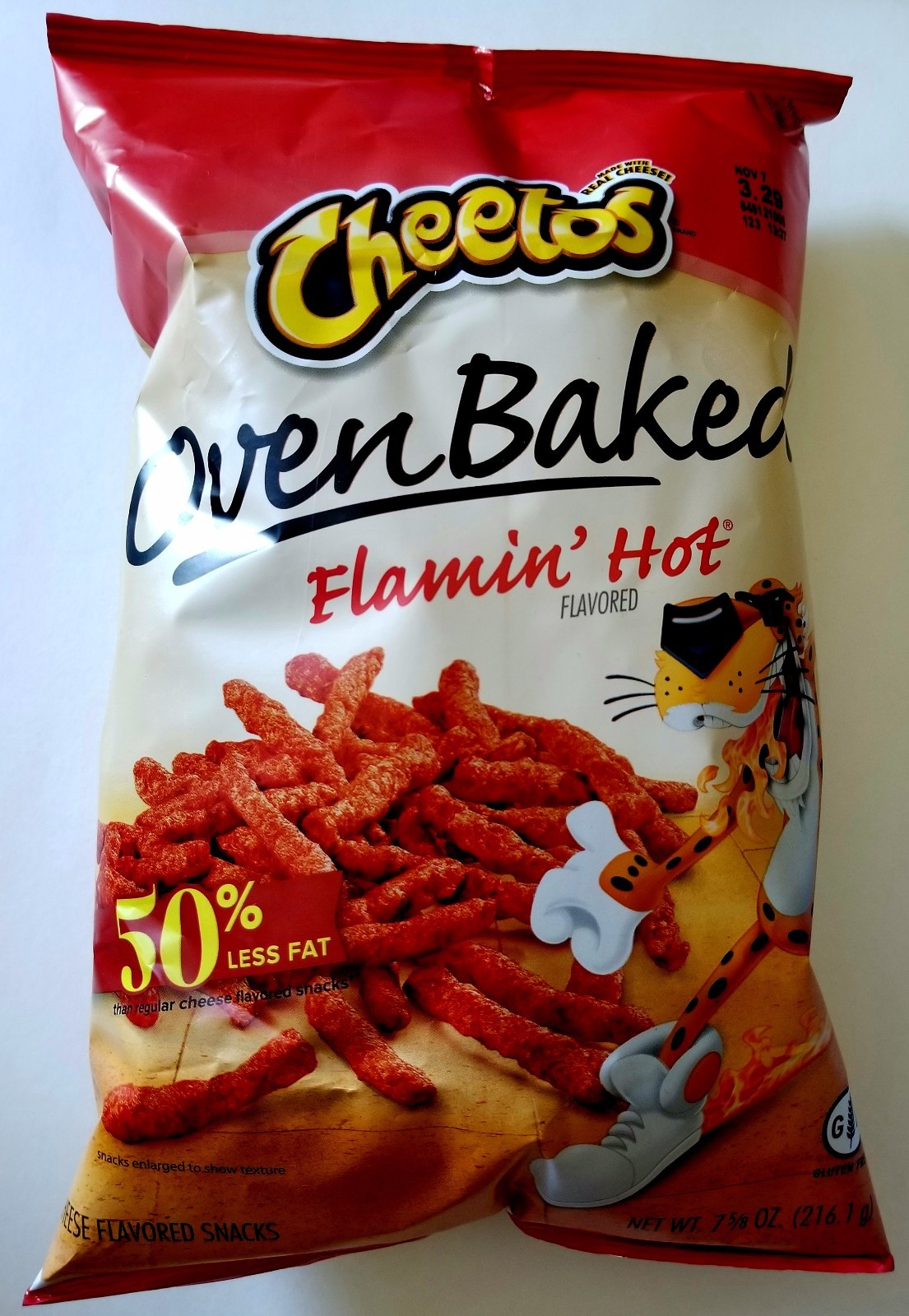 New Cheetos Oven Baked Flamin Hot Chips Cheese