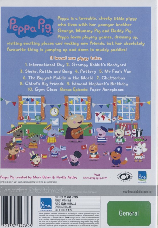Peppa Pig: International Day DVD R4 Brand new | eBay Peppa Pig: International Day DVD R4 Brand new | eBay