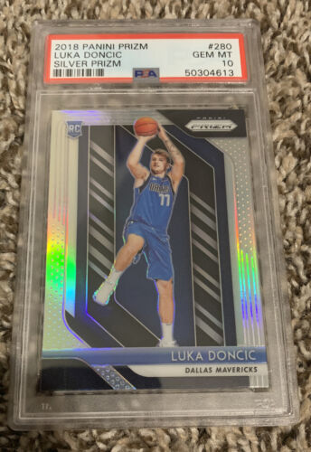 Luka Doncic RC 2018/19 Panini Prizm #280 Silver Prizm Rookie Luka Doncic RC 2018/19 Panini Prizm #280 Silver Prizm Rookie
