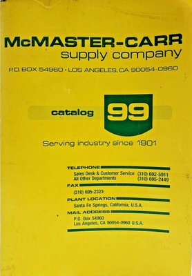 Manuals & Books - Mcmaster Carr Catalog