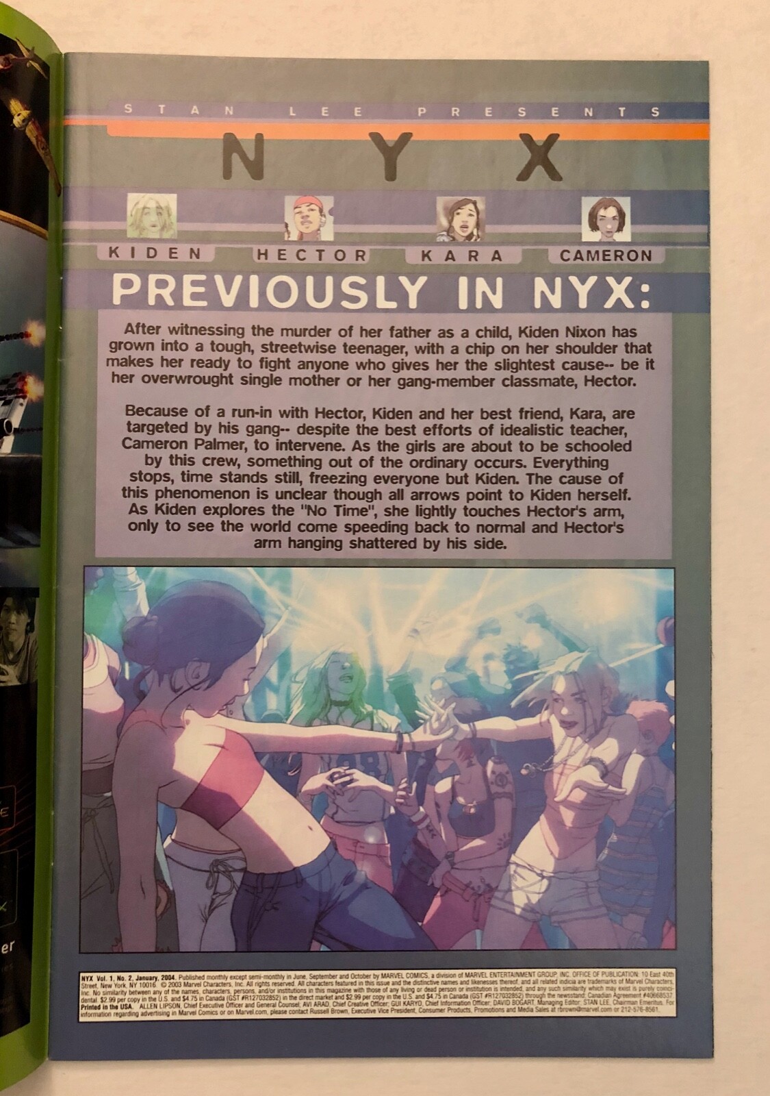 NYX 2 VFNM 9.0 Marvel 2003 Joe Quesada Josh Middleton first series with X23 | EBG