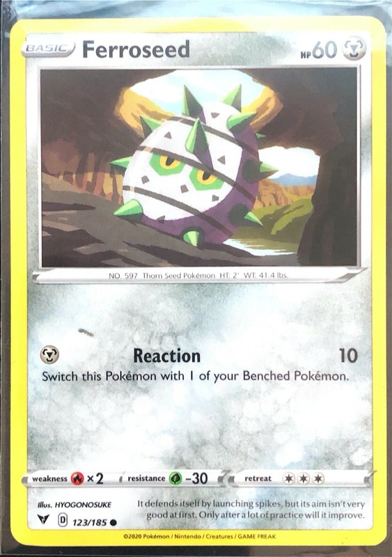 Ferroseed Pokemon Cards - Find Pokemon Card Pictures With Our Database ...