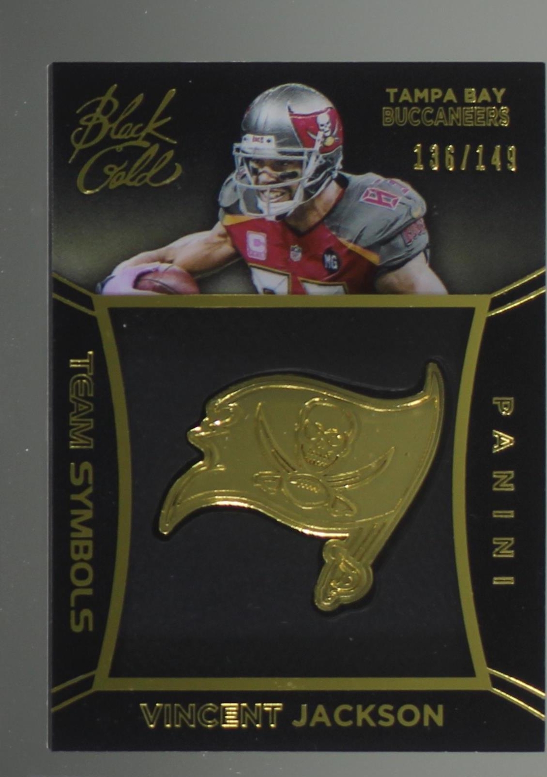 2014 Panini Black Gold - Team Symbols #TS-10 Vincent Jackson /149 for ...