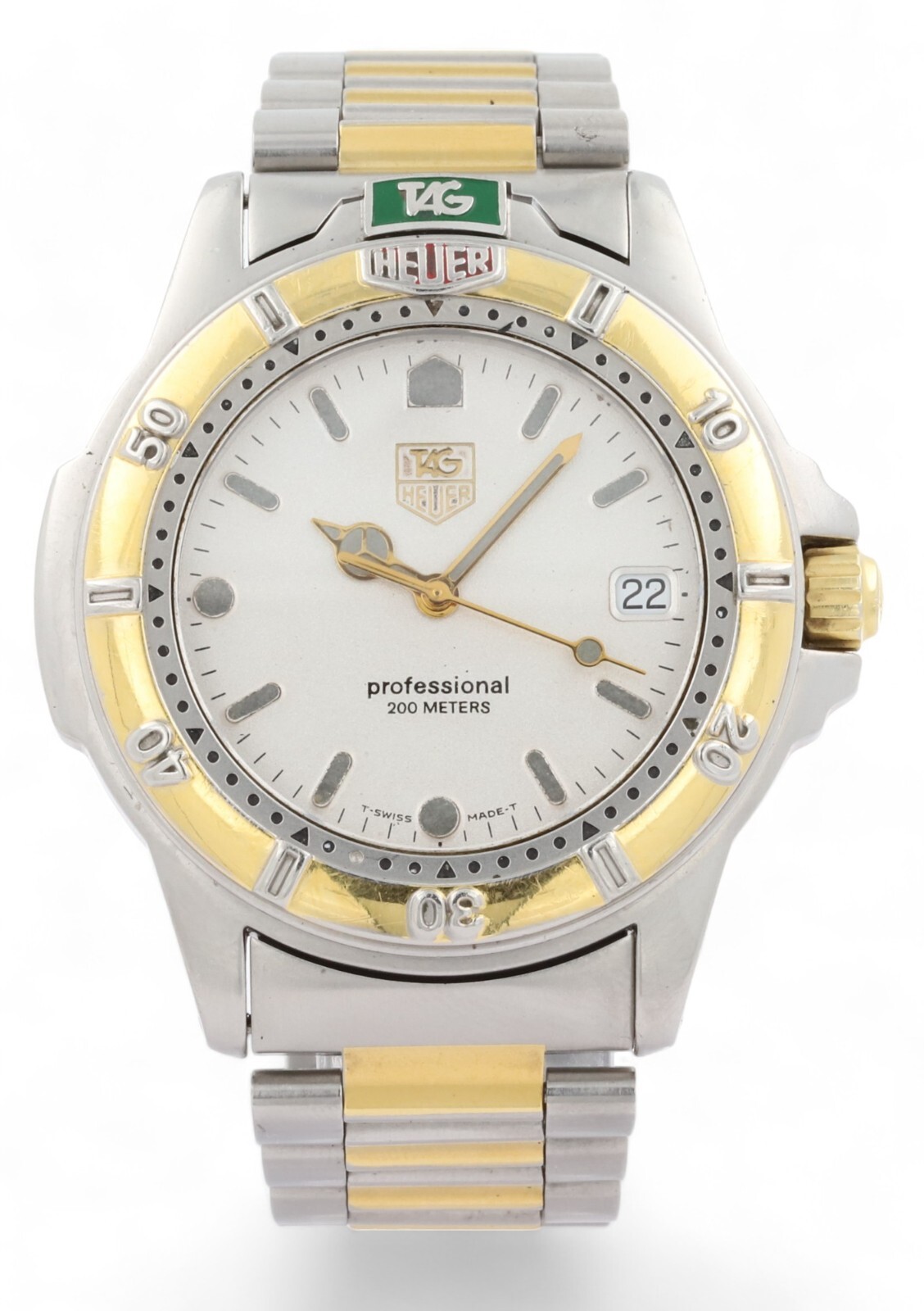 Vintage TAG Heuer 4000 Series Quartz Gold & Steel - 38mm Vintage TAG Heuer 4000 Series Quartz Gold & Steel - 38mm
