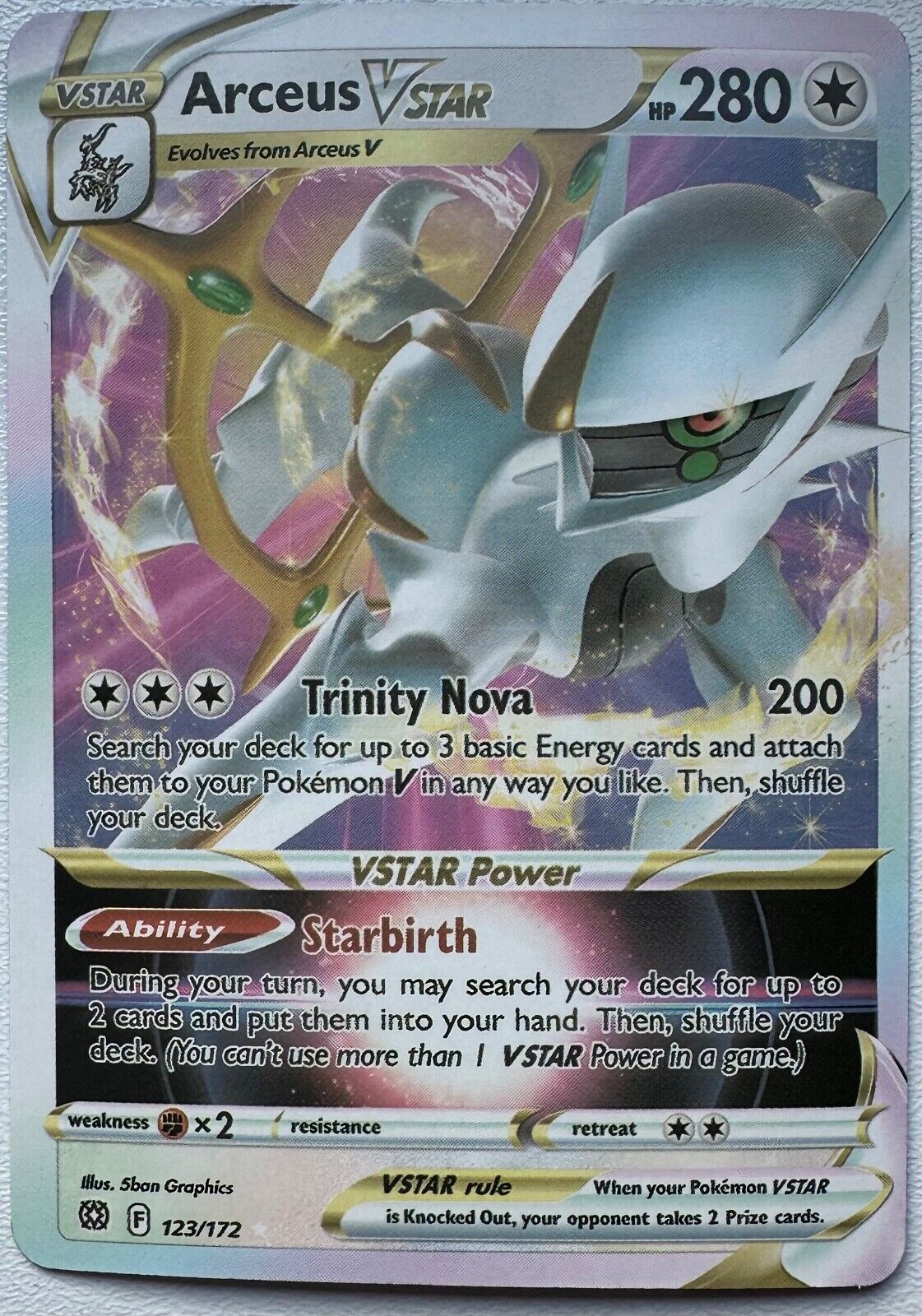POKEMON CARD VSTAR ARCEUS V STAR 280 HP | eBay POKEMON CARD VSTAR ARCEUS V STAR 280 HP | eBay