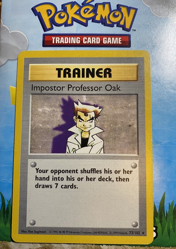 Professor Oak Pokemon Cards - Find Pokemon Card Pictures With Our ...