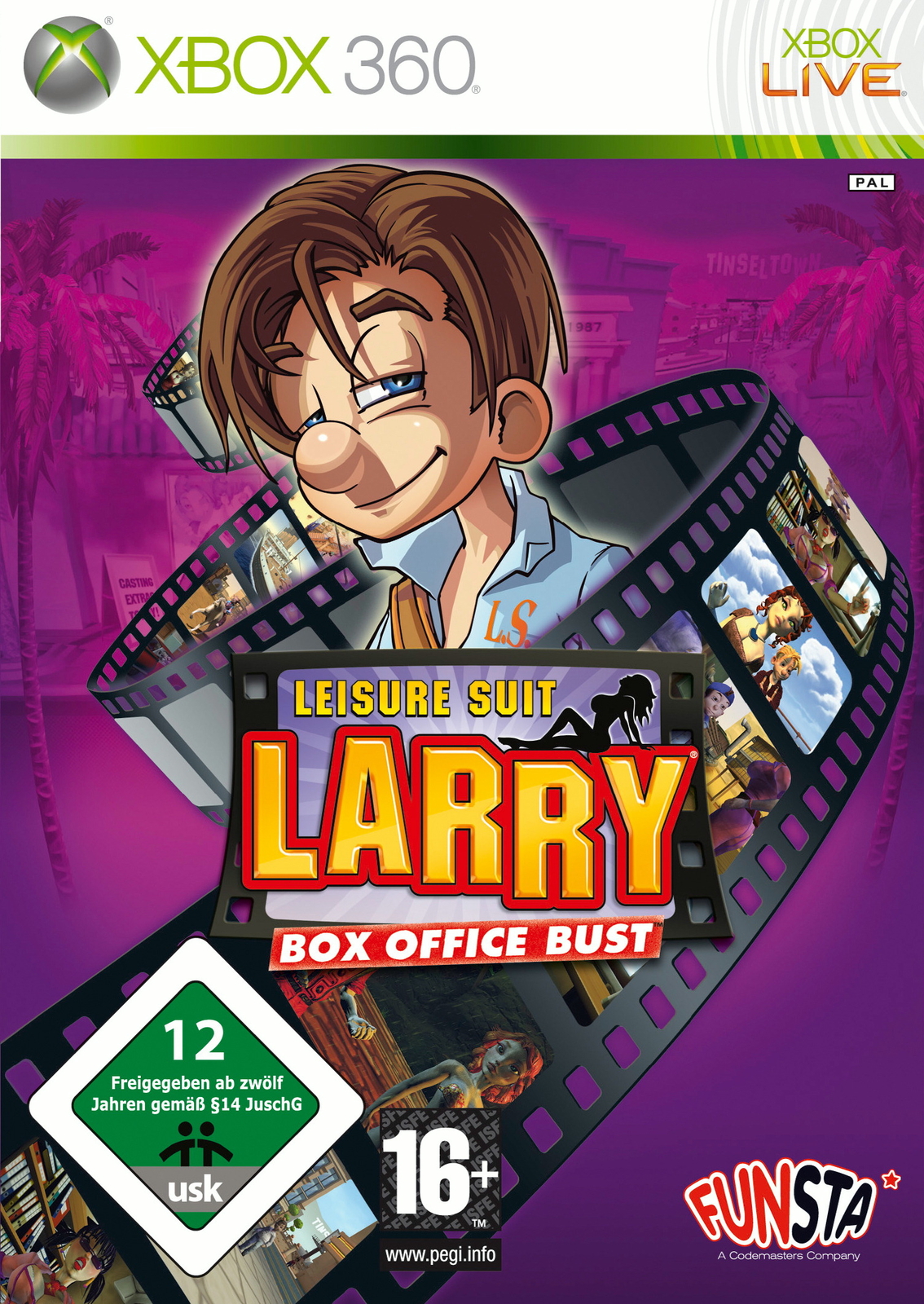 Leisure Suit Larry: Box Office Bust (Microsoft Xbox 360, 2009) for sale ...