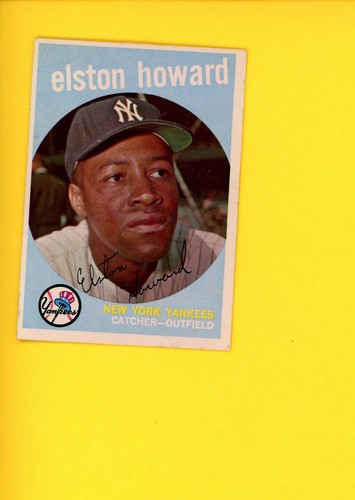 Elston Howard Baseball Card Database - Newest Products will be shown ...