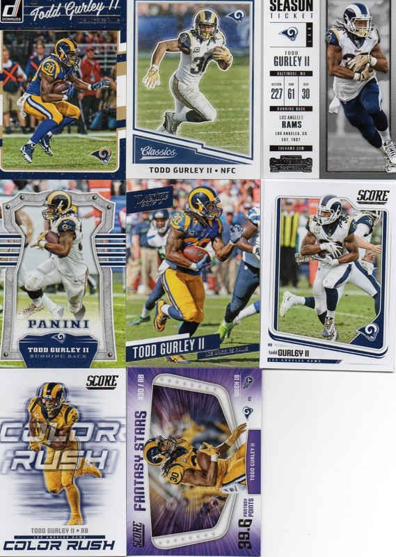 Los Angeles Rams Football Cards - The Best Current Ebay Cards for Sale