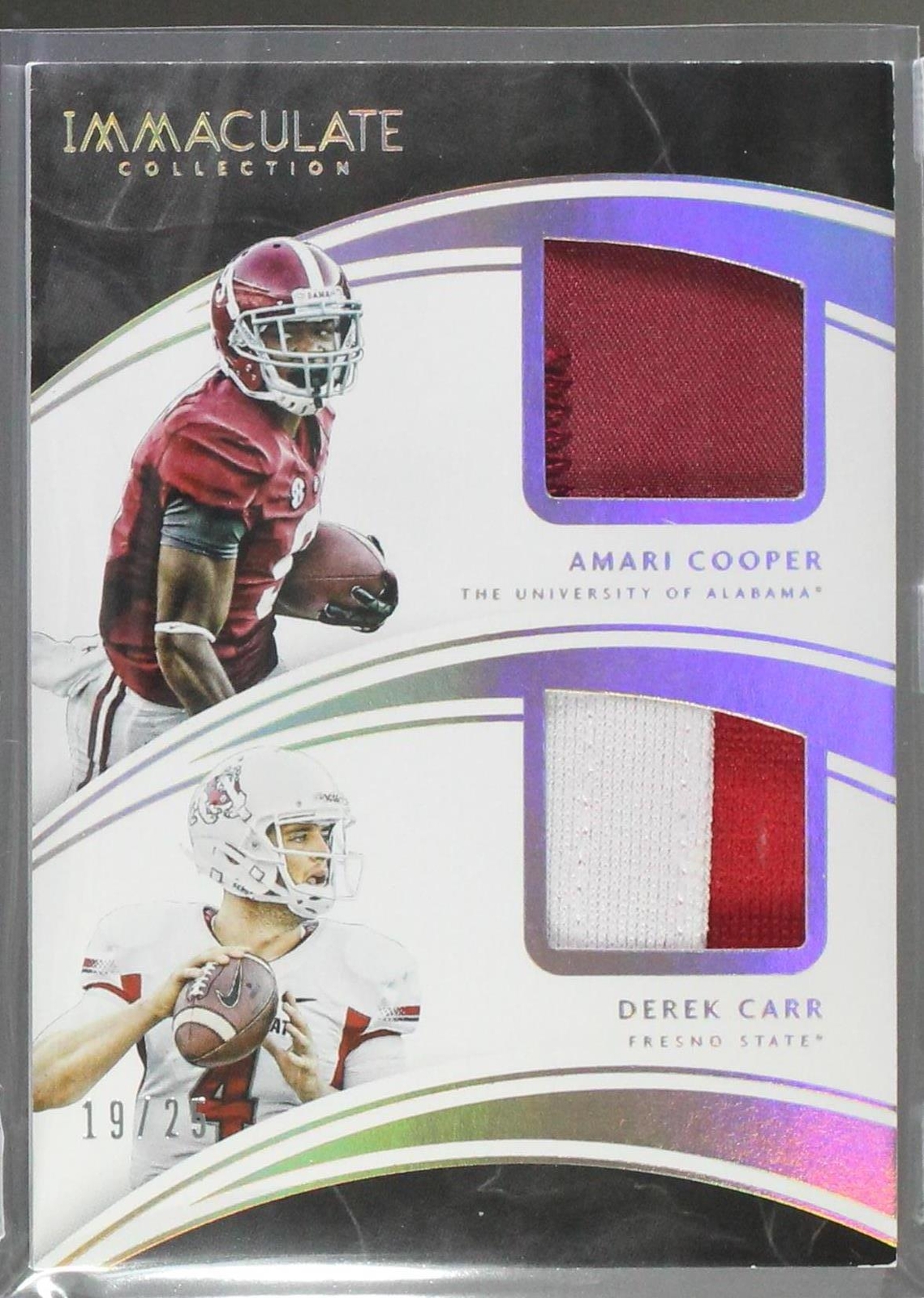 2016 Panini Immaculate Collection Collegiate - Combos Relics Prime #41 ...
