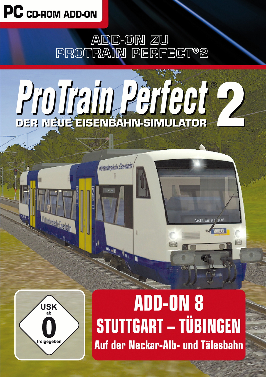 Protrain Perfect 2 Add-On 8: Stuttgart-Tübingen (PC) online kaufen | eBay.de
