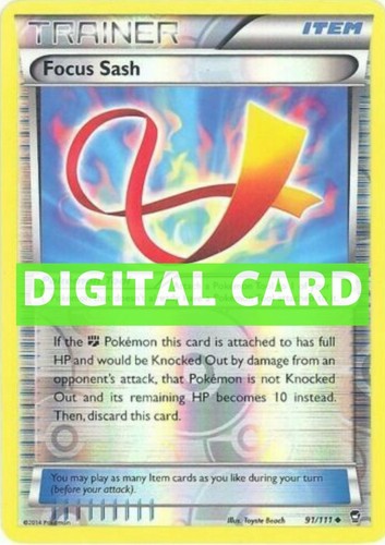 Focus Sash Pokemon Cards - Find Pokemon Card Pictures With Our Database ...