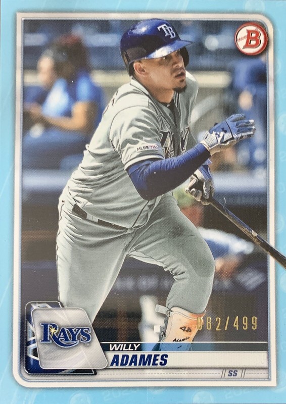 Willy Adames Baseball Card Database - Newest Products will be shown ...