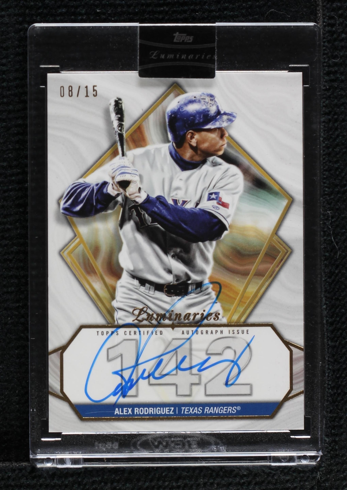 2022 Topps Luminaries - Hit Kings Autographs #HK-ARR Alex Rodriguez /15 ...