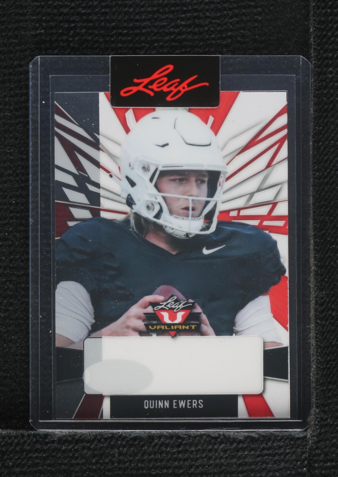 2022 Leaf Valiant - Portrait Autographs Pre-Production Proof Red Clear ...