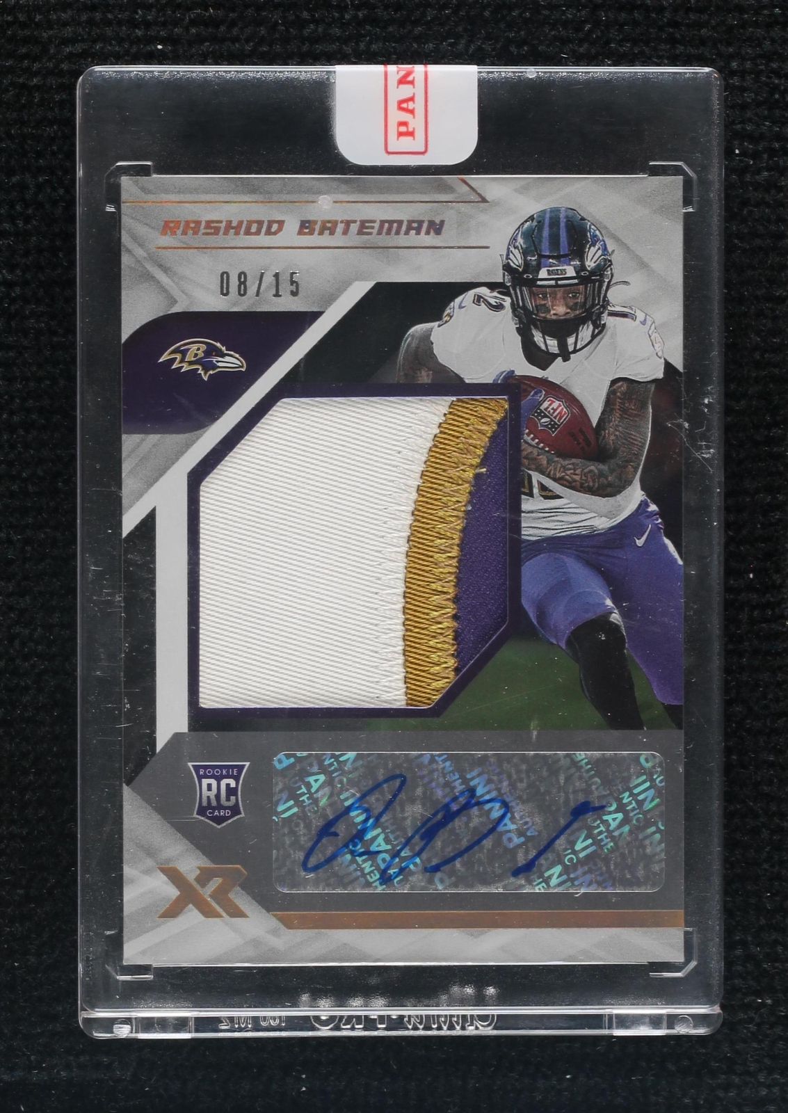 2021 Panini XR - Rookie XL Swatch Autographs White #RXA-RBA Rashod ...