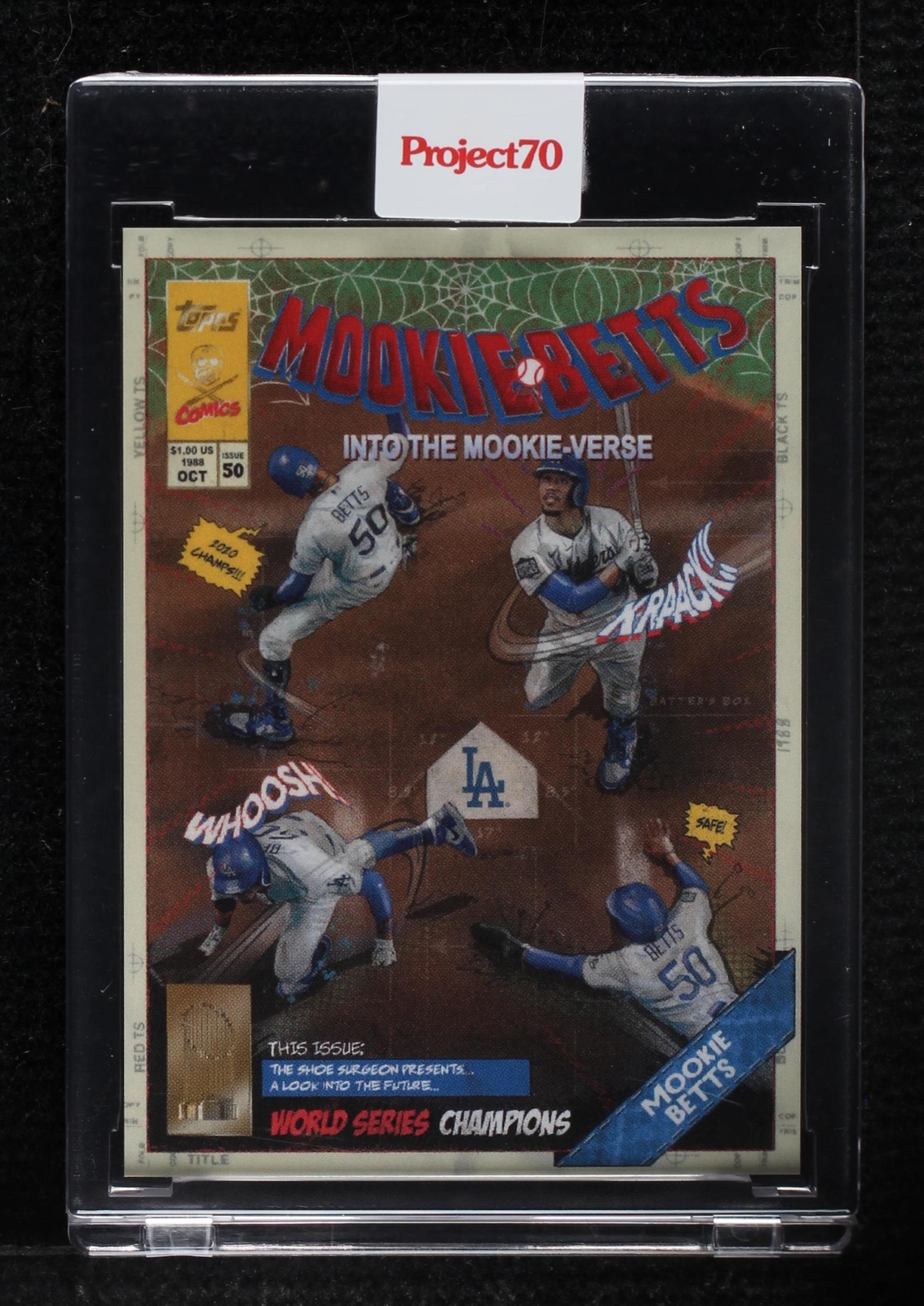 2021 Topps Project 70 - The Shoe Surgeon 1988 Topps Baseball #220 Mookie Betts for sale online ...