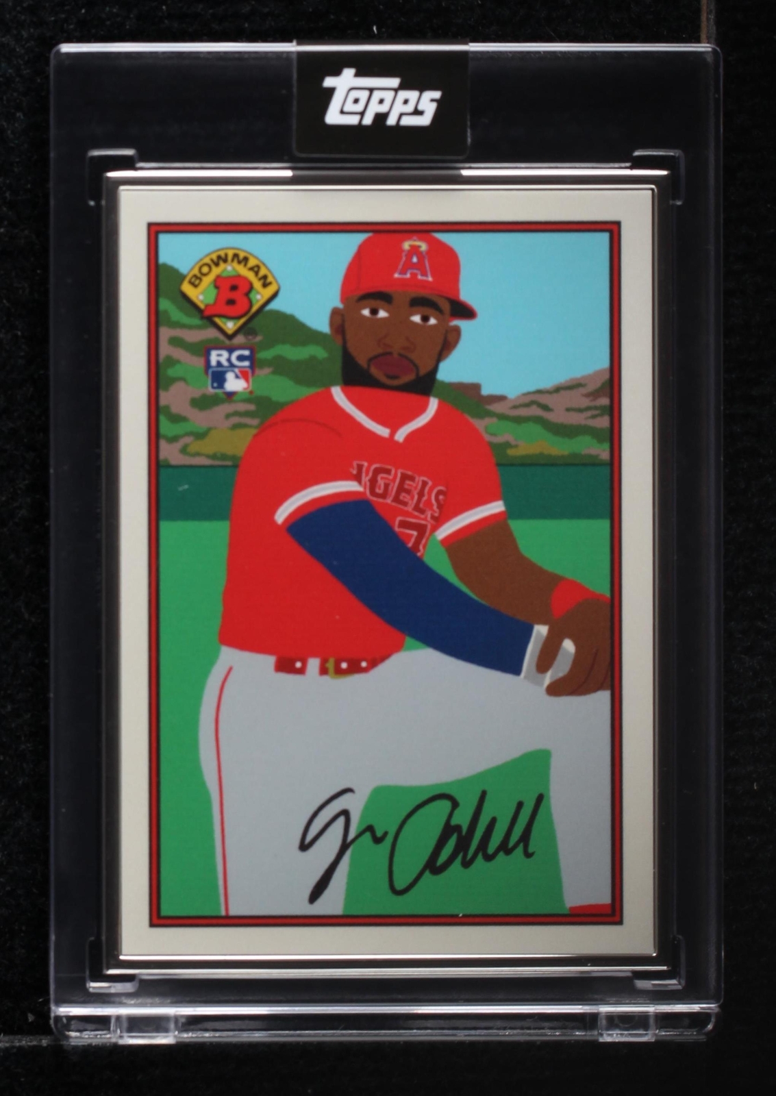 2021 Topps 1989 Bowman X Keith Shore - Artist Proof #36 Jo Adell /89 ...