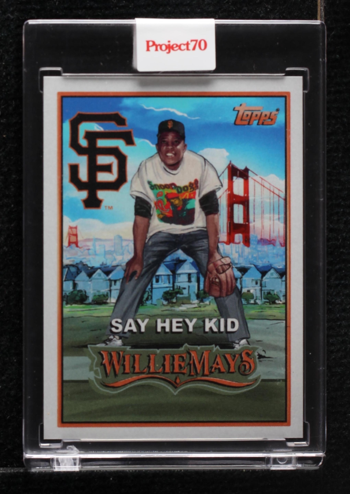 2021 Topps Project 70 - Snoop Dogg 2012 Topps Baseball #255 Willie Mays ...