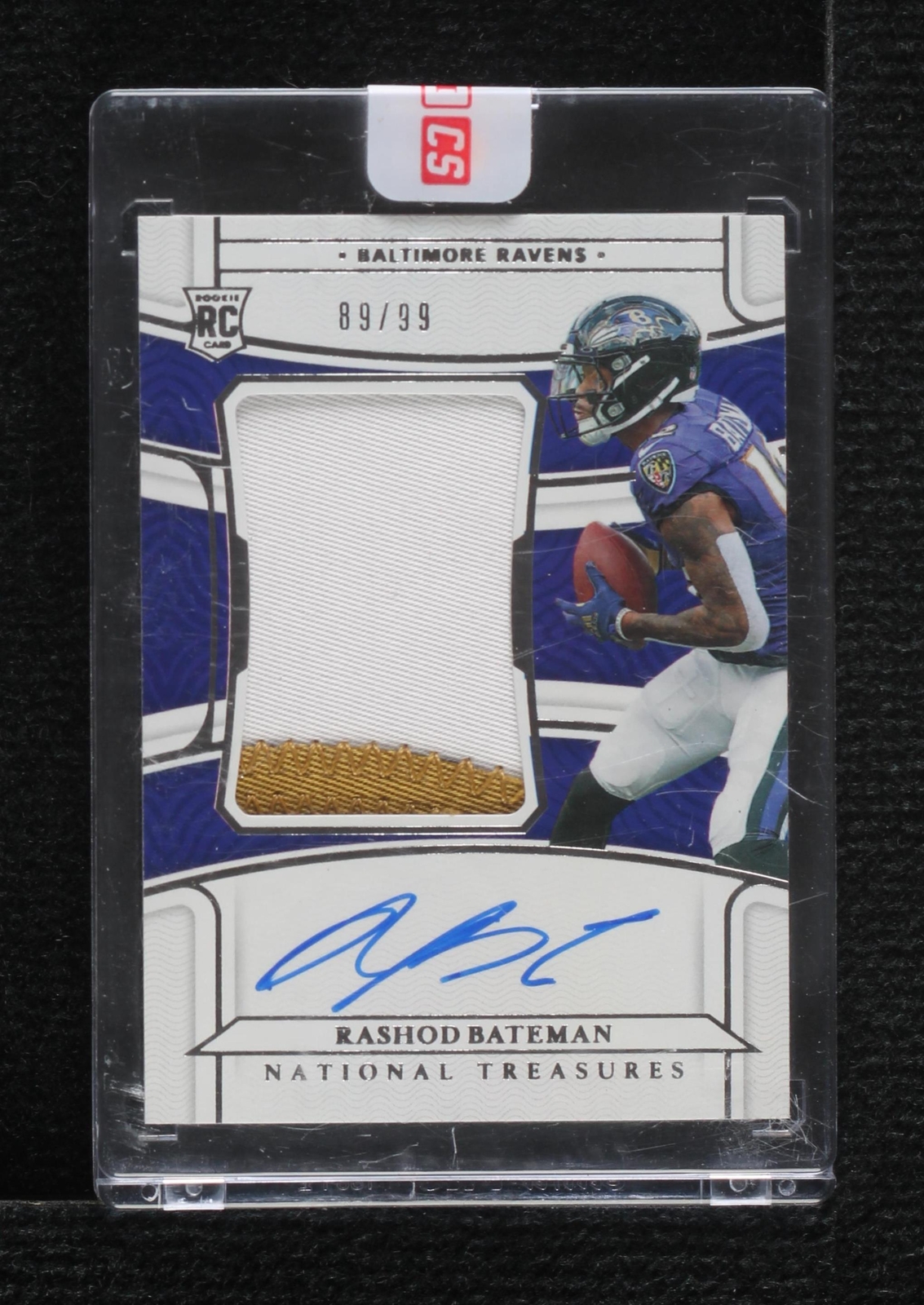 2021 Panini National Treasures - Rookie Patch Autograph #165 Rashod ...