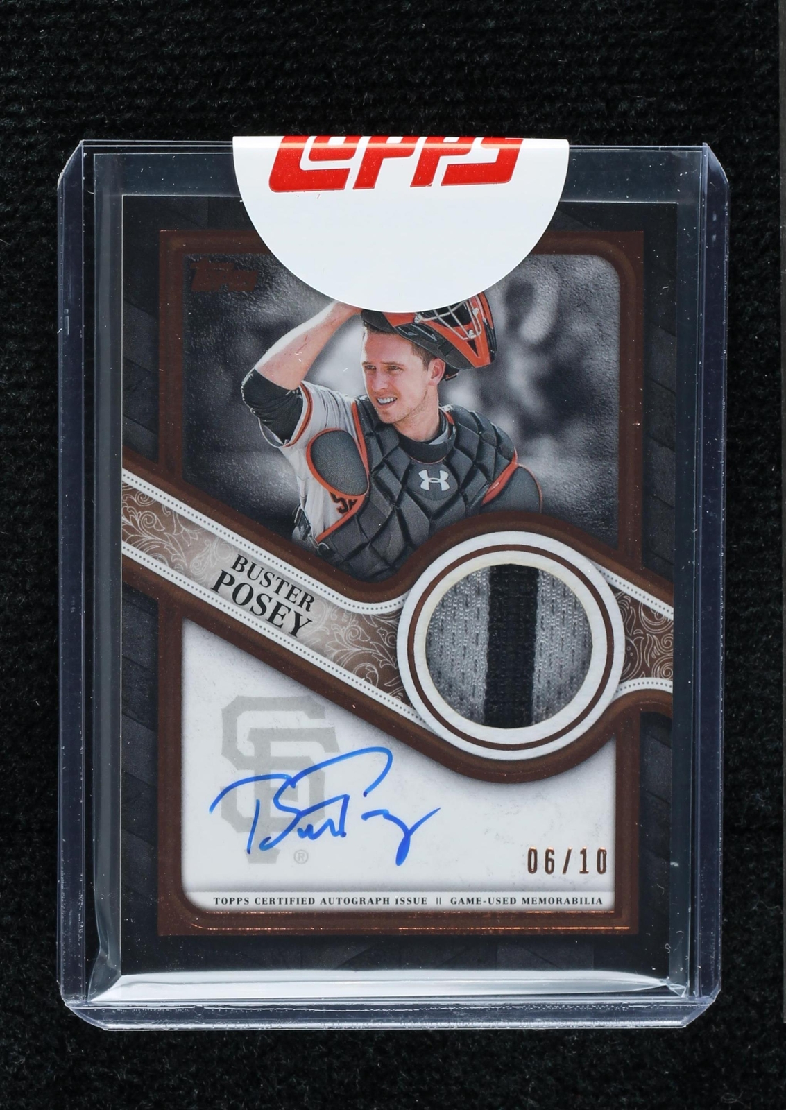 2023 Topps Series 1 - Topps Reverence Autographed Patches #TRAP-BP ...