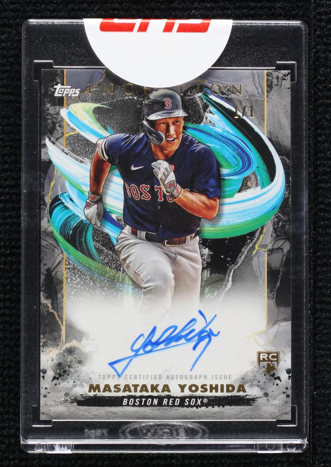 2023 Topps Inception - Base Rookie and Emerging Stars Autographs Inception #BRES-MY Masataka ...