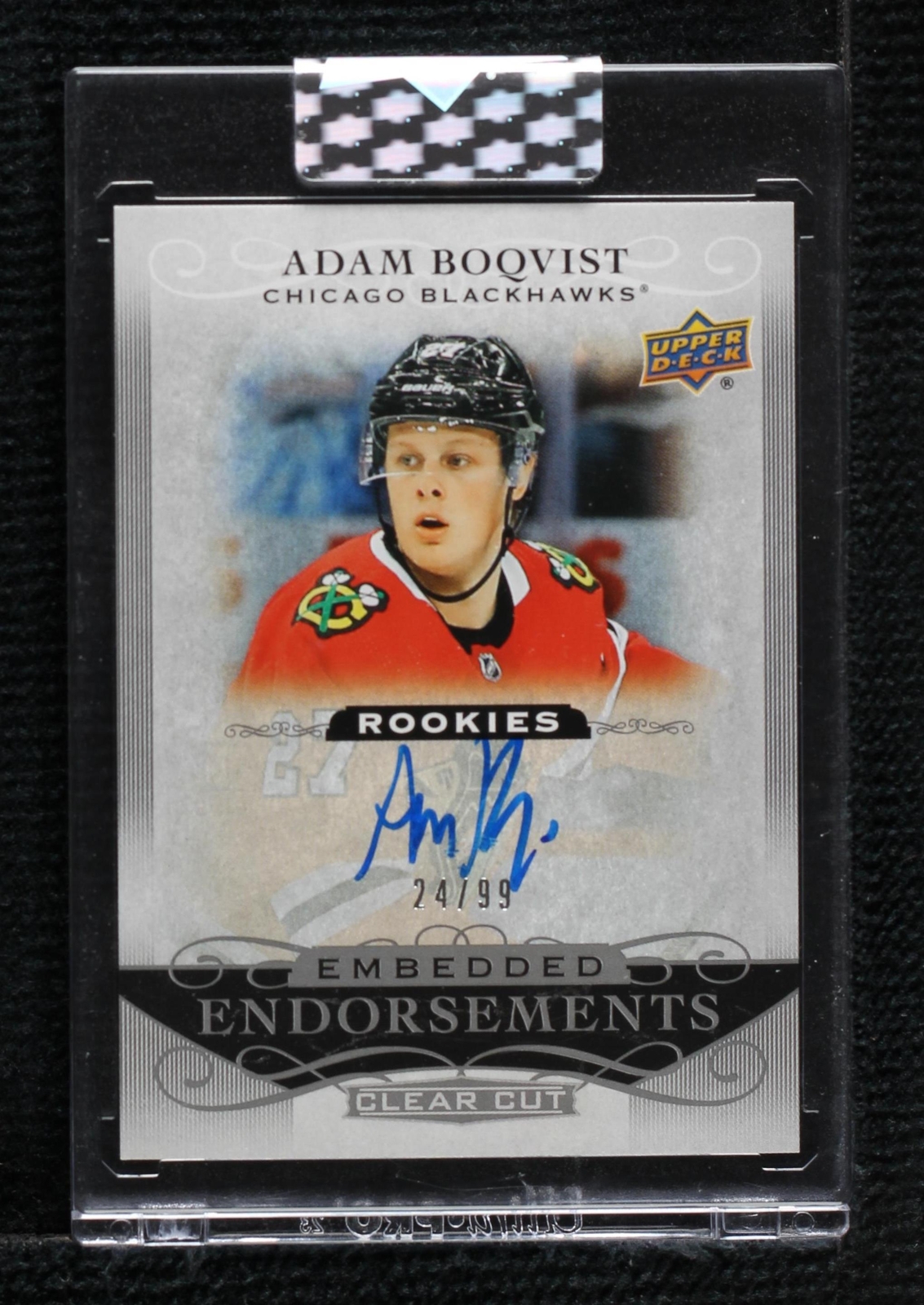 2019-20 Upper Deck Clear Cut - Embedded Endorsements Rookies #EE-AB ...