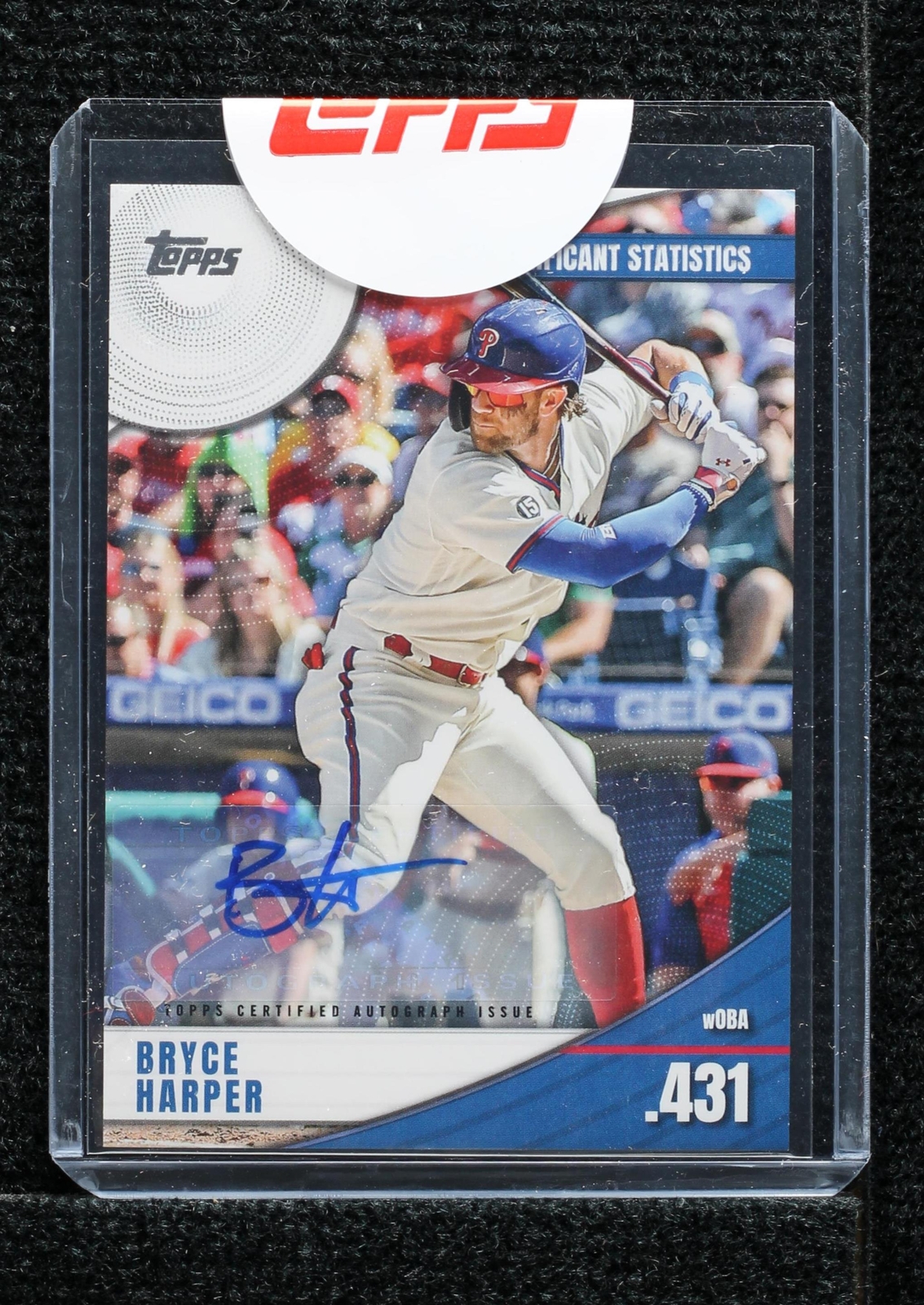 2022 Topps Series 2 - Significant Statistics Autographs #SS-11 Bryce ...