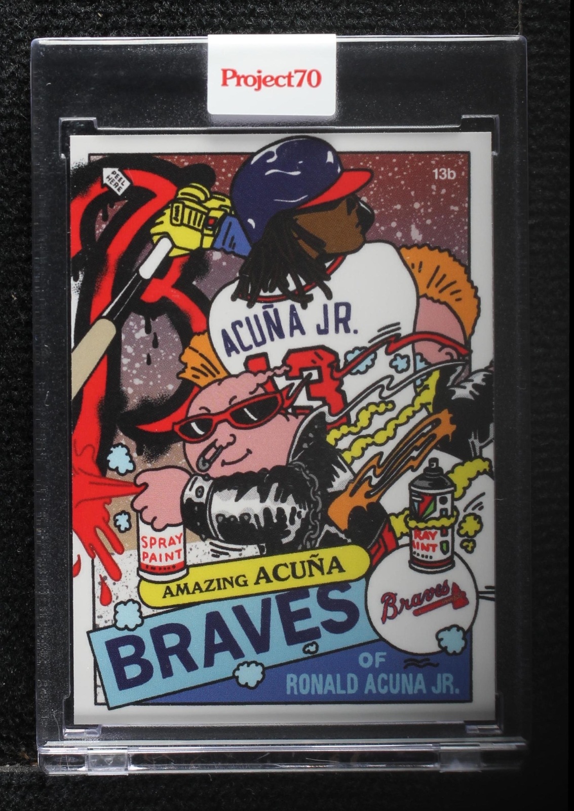 2021 Topps Project 70 - Ermsy 1985 Topps Baseball #733 Ronald Acuña Jr ...