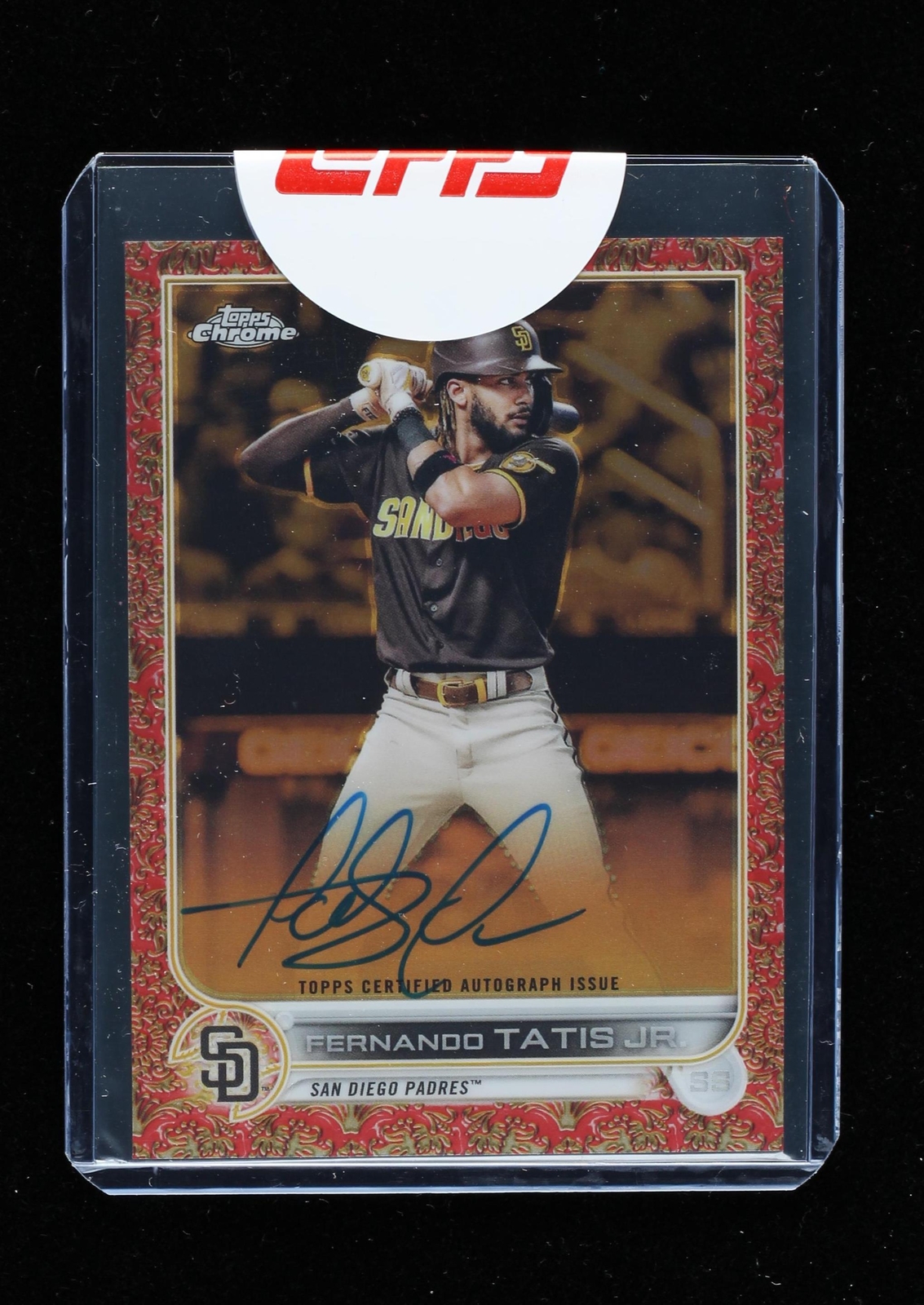 2022 Topps Gilded Collection - Gold Etch Autographs Red Refractor #GEA ...