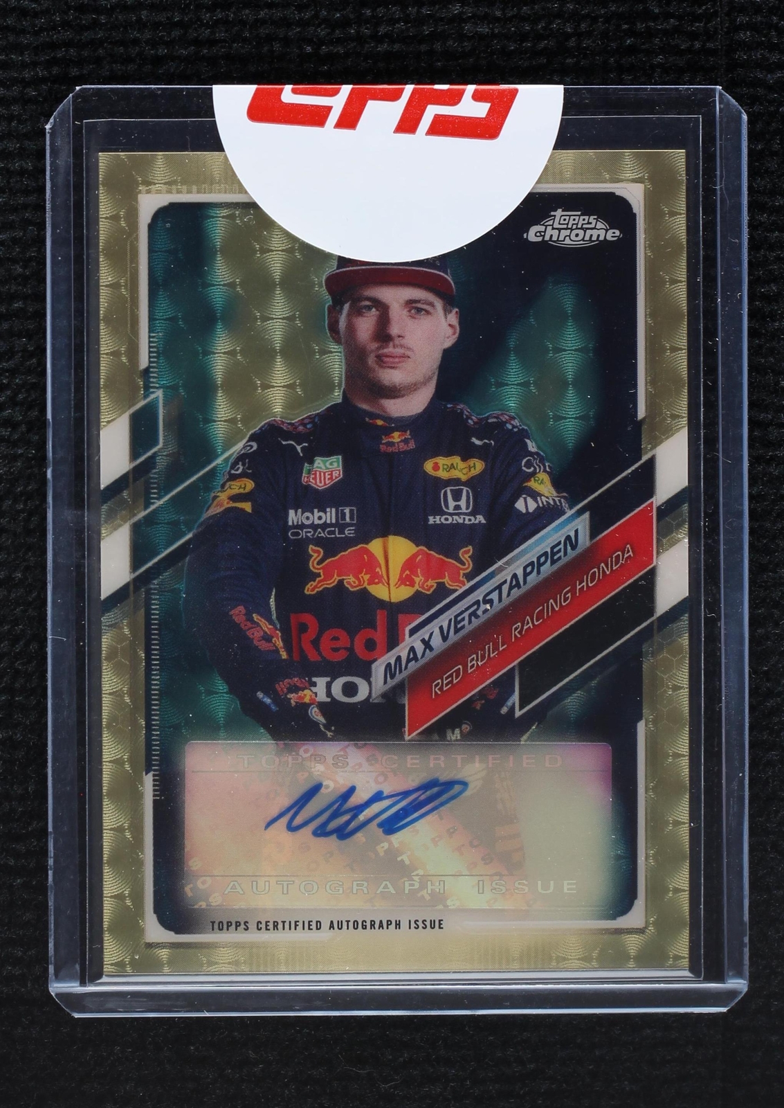 2021 Topps Chrome Formula 1 - Autographs Superfractor #CA-MV Max Verstappen /1 (AU) for sale ...