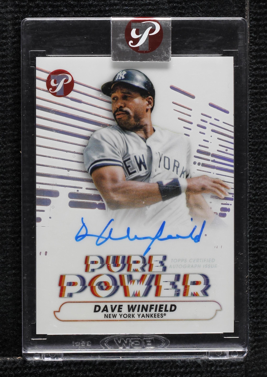 2022 Topps Pristine - Pure Power Autographs #PPA-DW Dave Winfield (AU ...