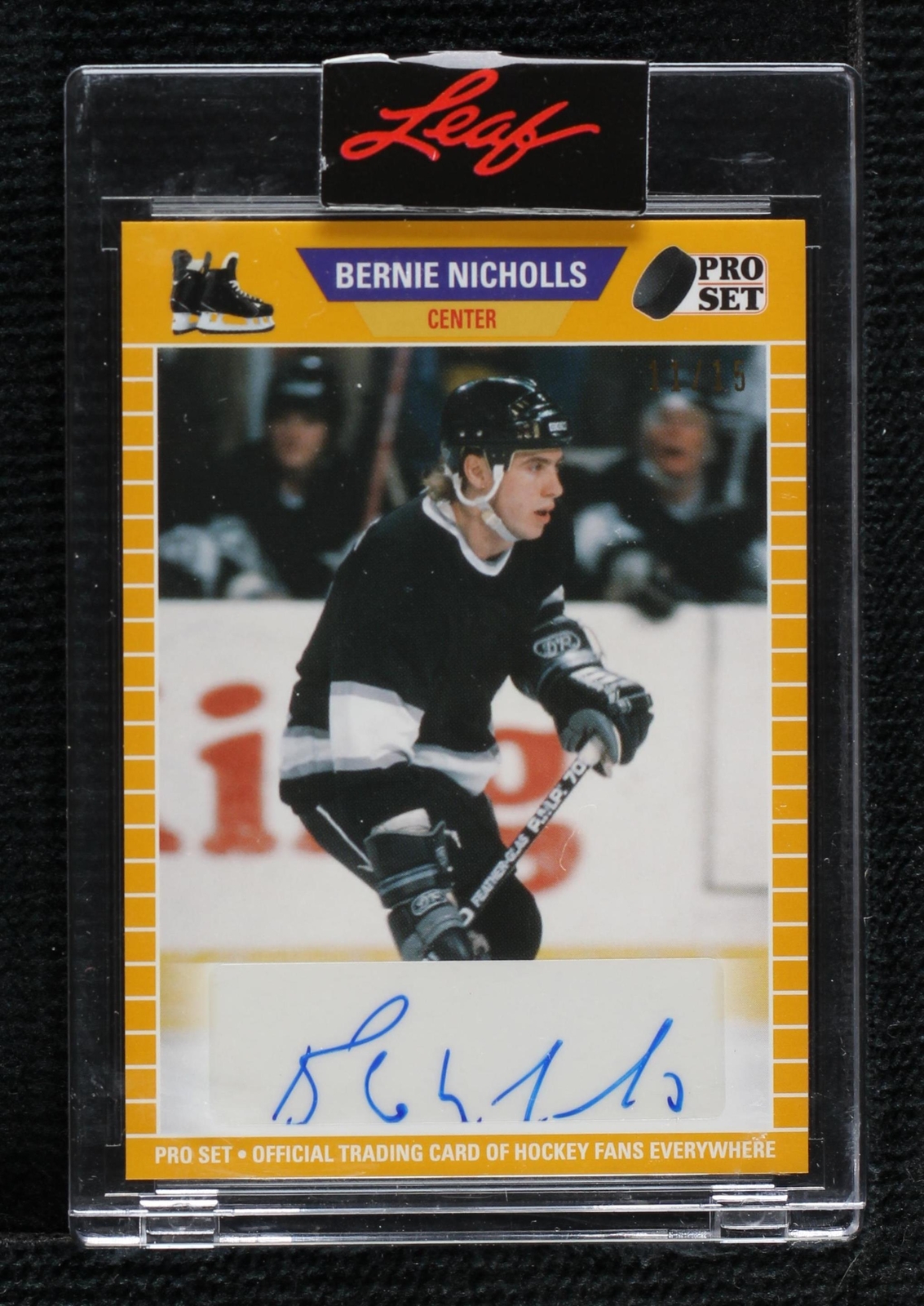 2020-21 Leaf Pro Set Memories - 1989 Design Autographs Yellow #A89-BN1 ...