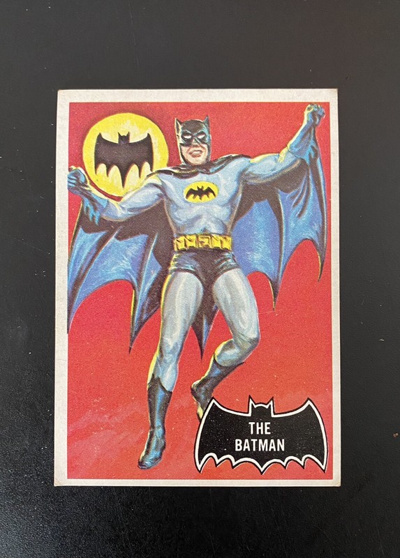 1966 Topps Batman Black Bat Checklist