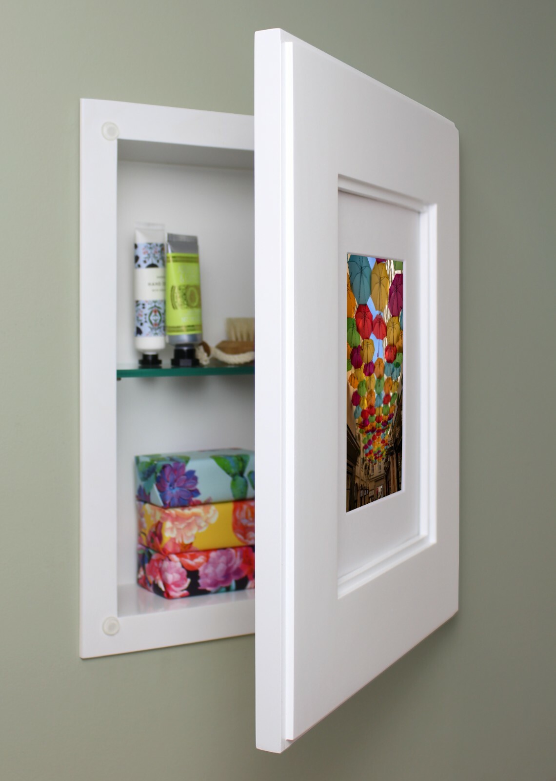 Compact Portrait 14 H X 11 W Picture Frame Door Medicine Cabinet NO MIRROR eBay
