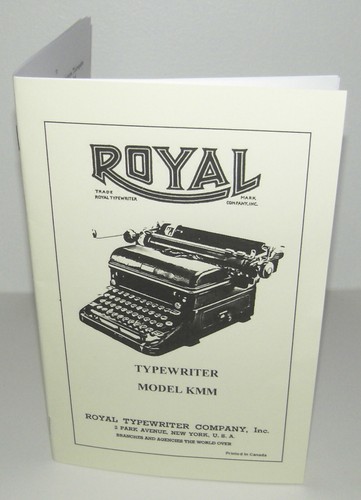 1940 Royal KMM on the Typewriter Database