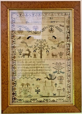 Samplers - Antique Sampler Dated