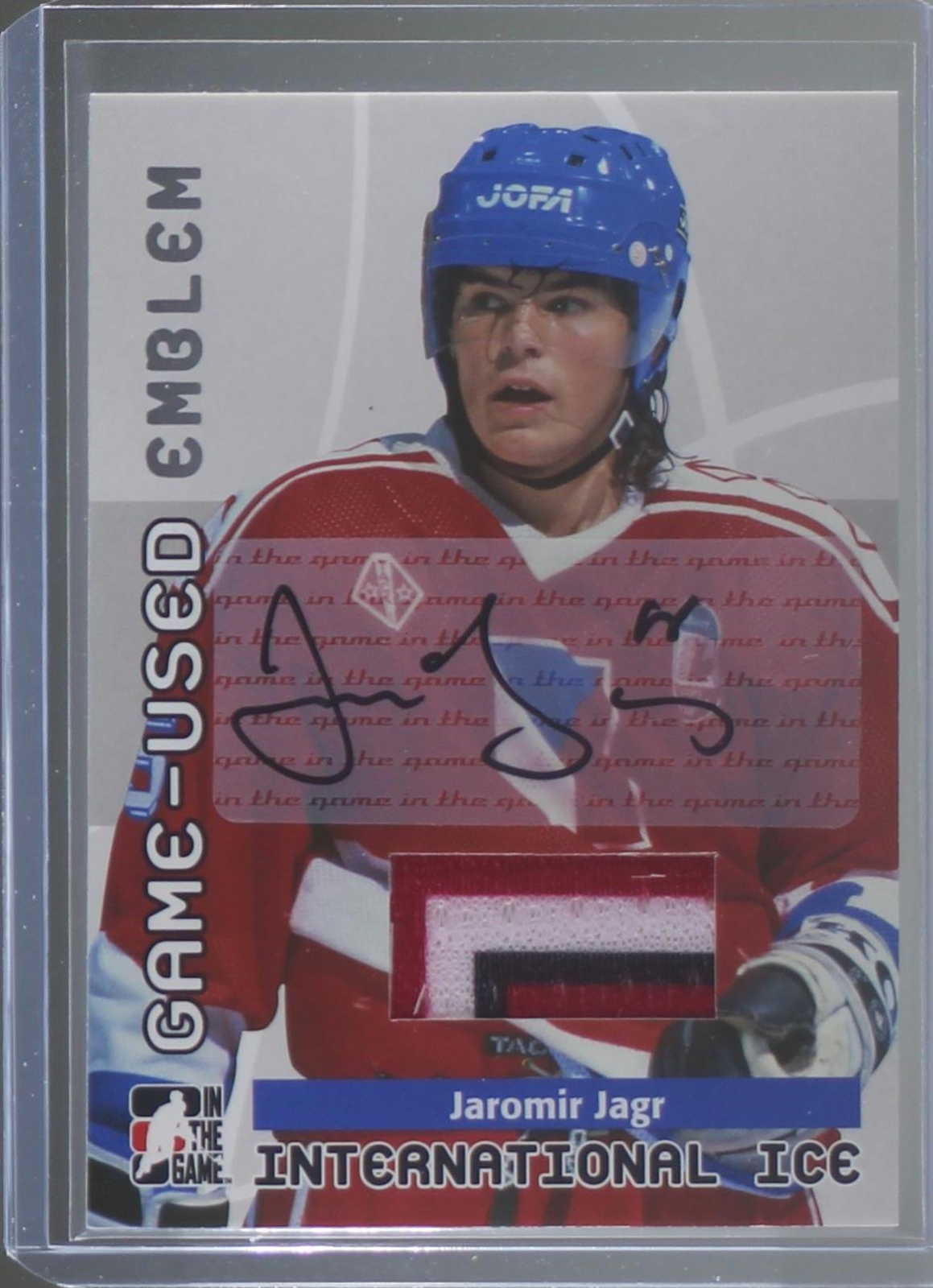 2006-07 In the Game-Used International Ice Signature Series - Game-Used ...