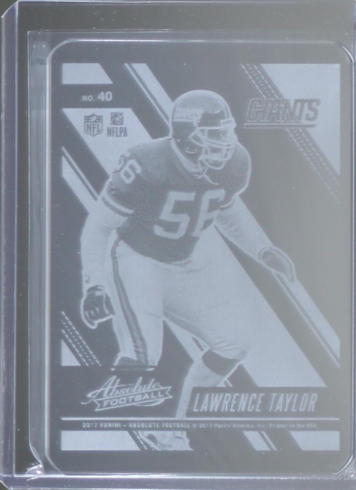 2017 Panini Absolute - Glass #40 Lawrence Taylor for sale online | eBay