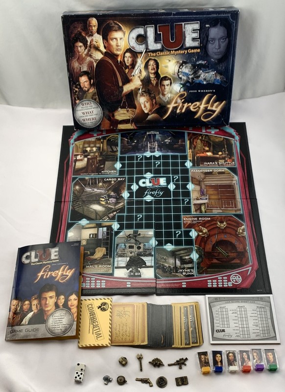 CLUE: Firefly Edition (2014) Board Game – Board Game Guys